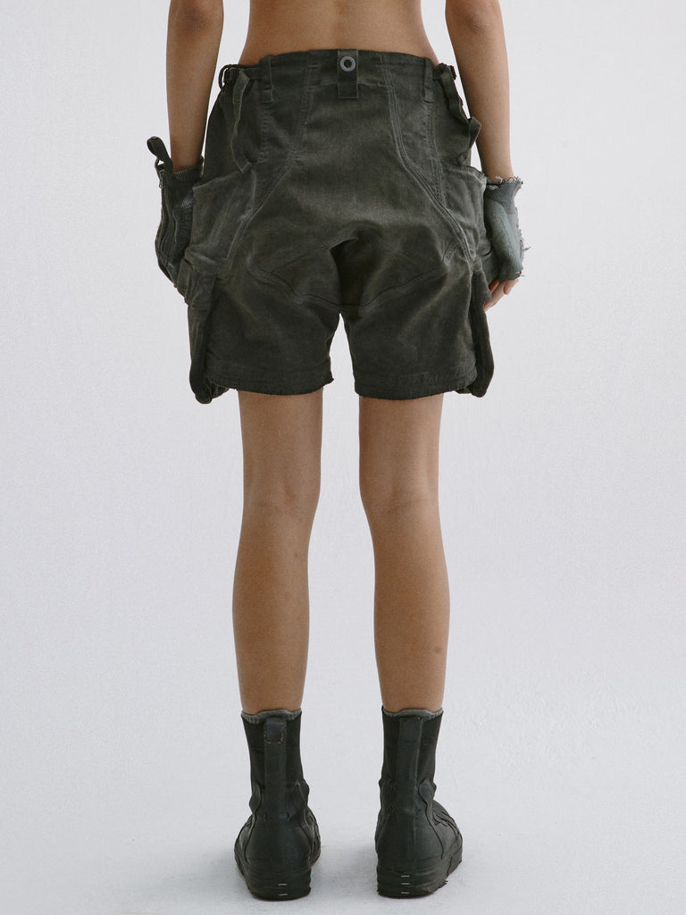 R.E.A / Wax-Forged Cargo Shorts – HAMCUS