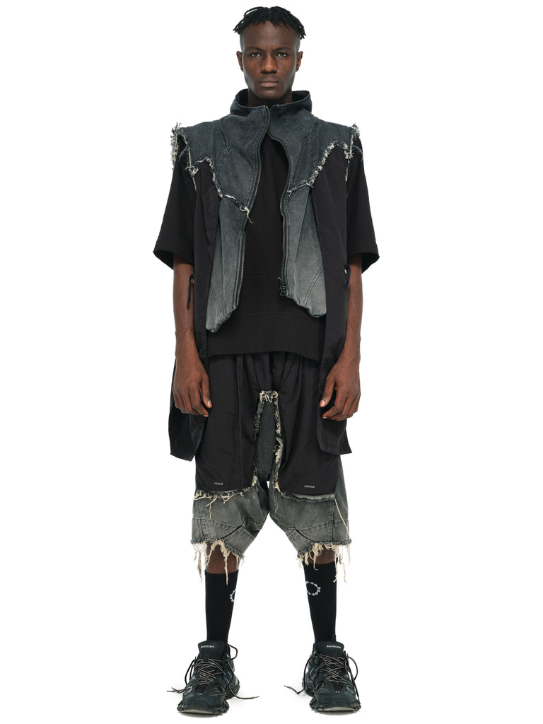 MULTI LAYERED DENIM VEST – HAMCUS