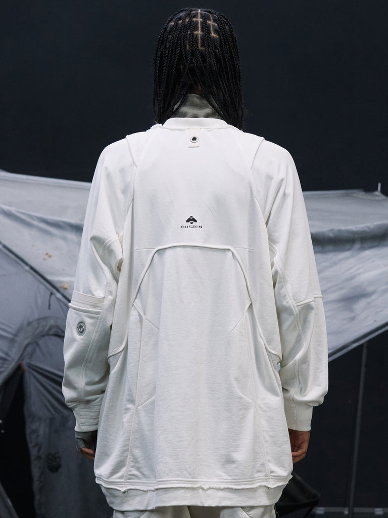 Geo Vent-Panel Layer Pullover – HAMCUS